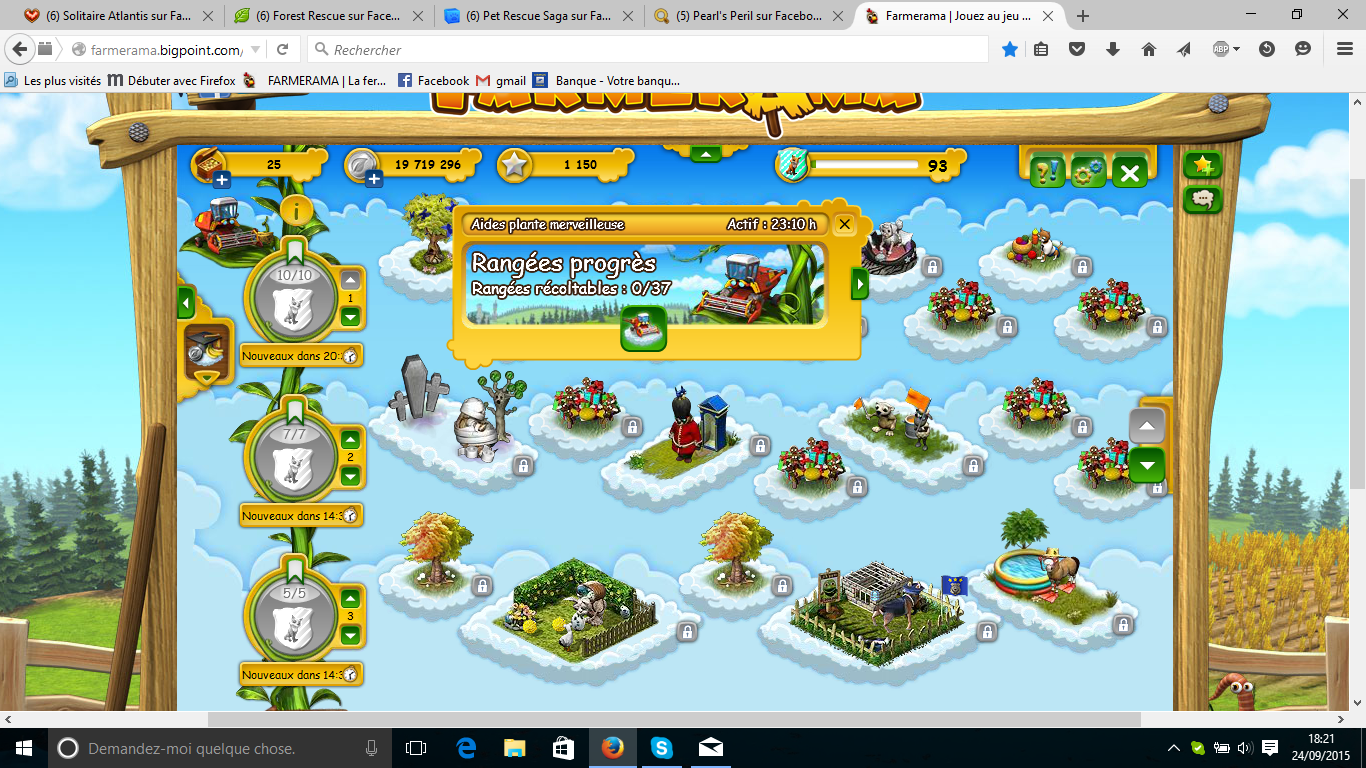 moissonneuse du haricot magique [Traité] | Farmerama FR