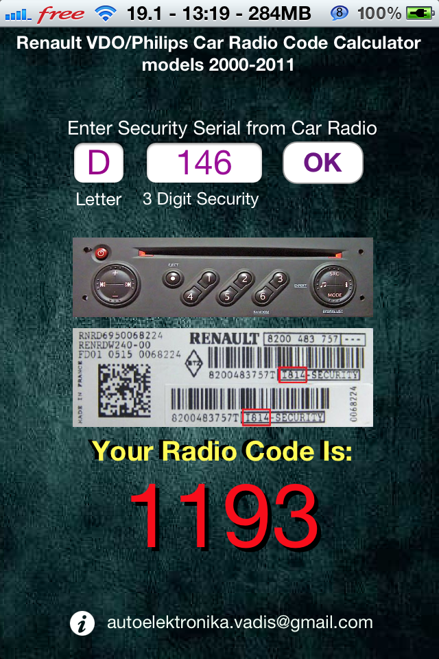 CODE AUTORADIO RENAULT - Page 72 - Renault - Forum Auto