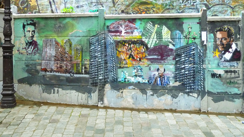 fresques murales à Paris