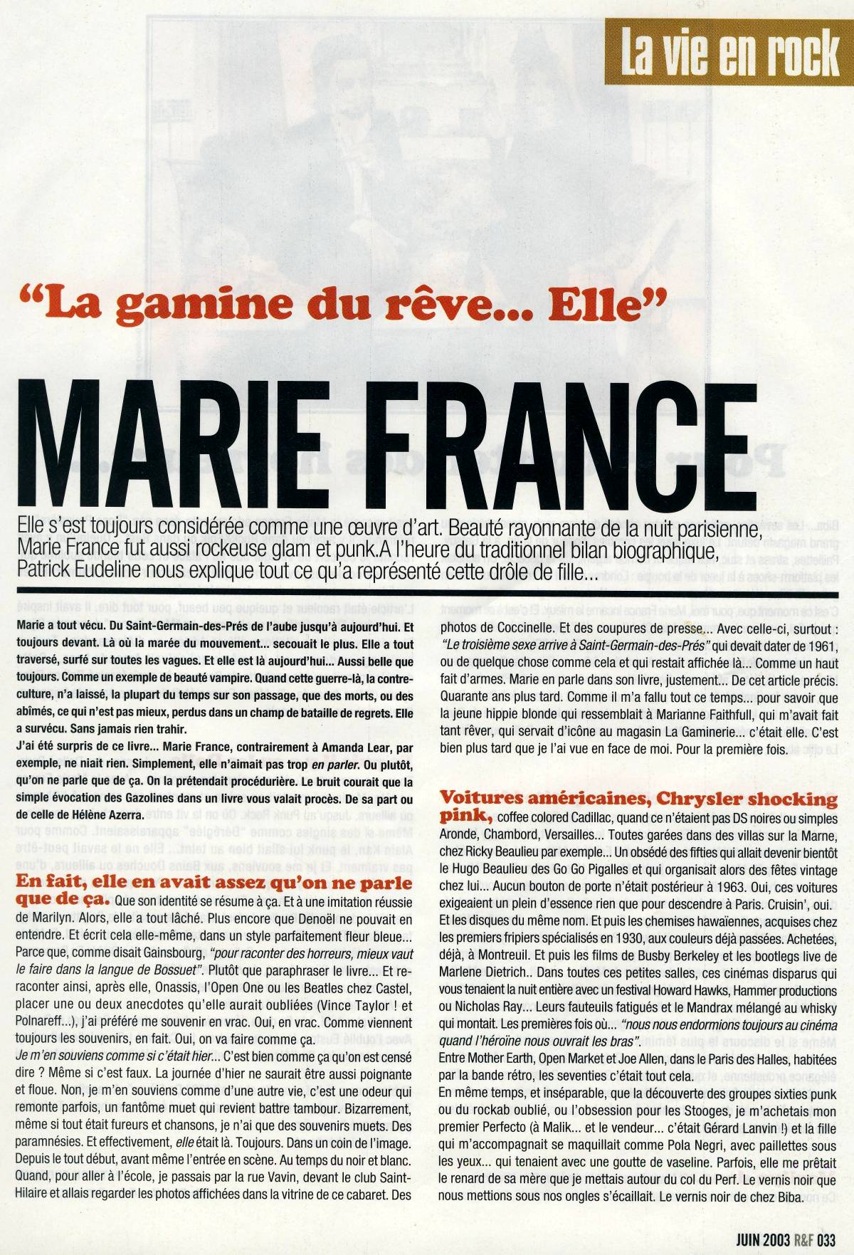 Site de fan de la chanteuse Marie France - MARIE FRANCE par PATRICK ...