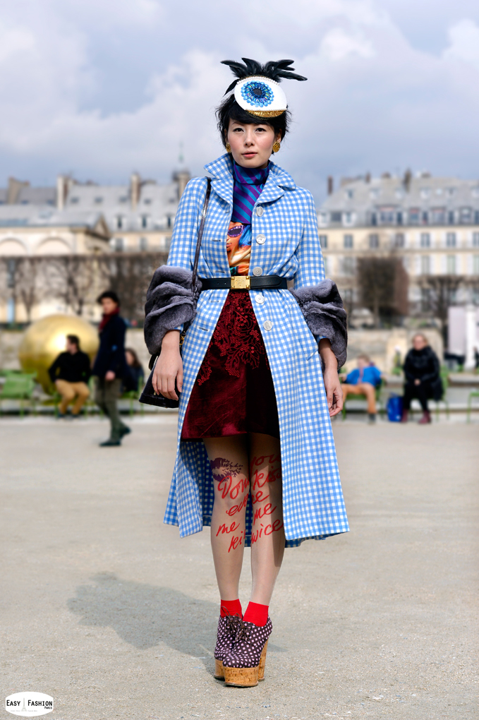 Easy Fashion: Eva Lee / les Tuileries / Paris