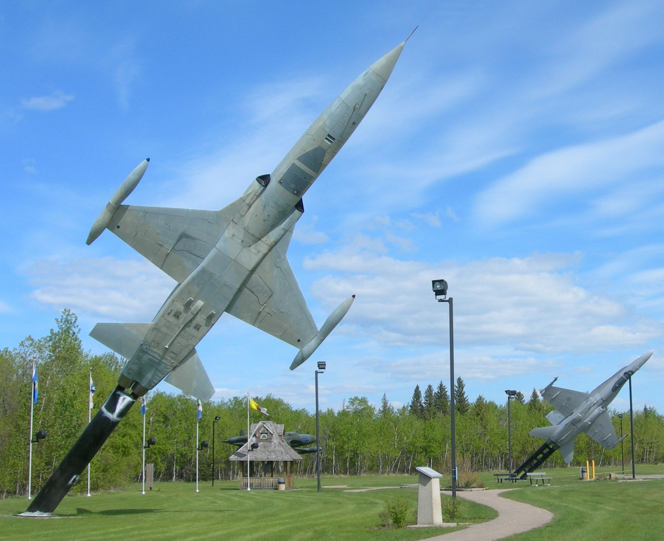 Stèles Base aérienne Cold Lake-Alberta-Canada