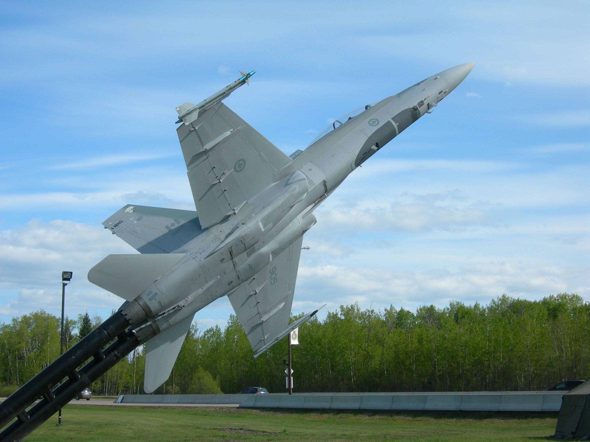 Stèles Base aérienne Cold Lake-Alberta-Canada