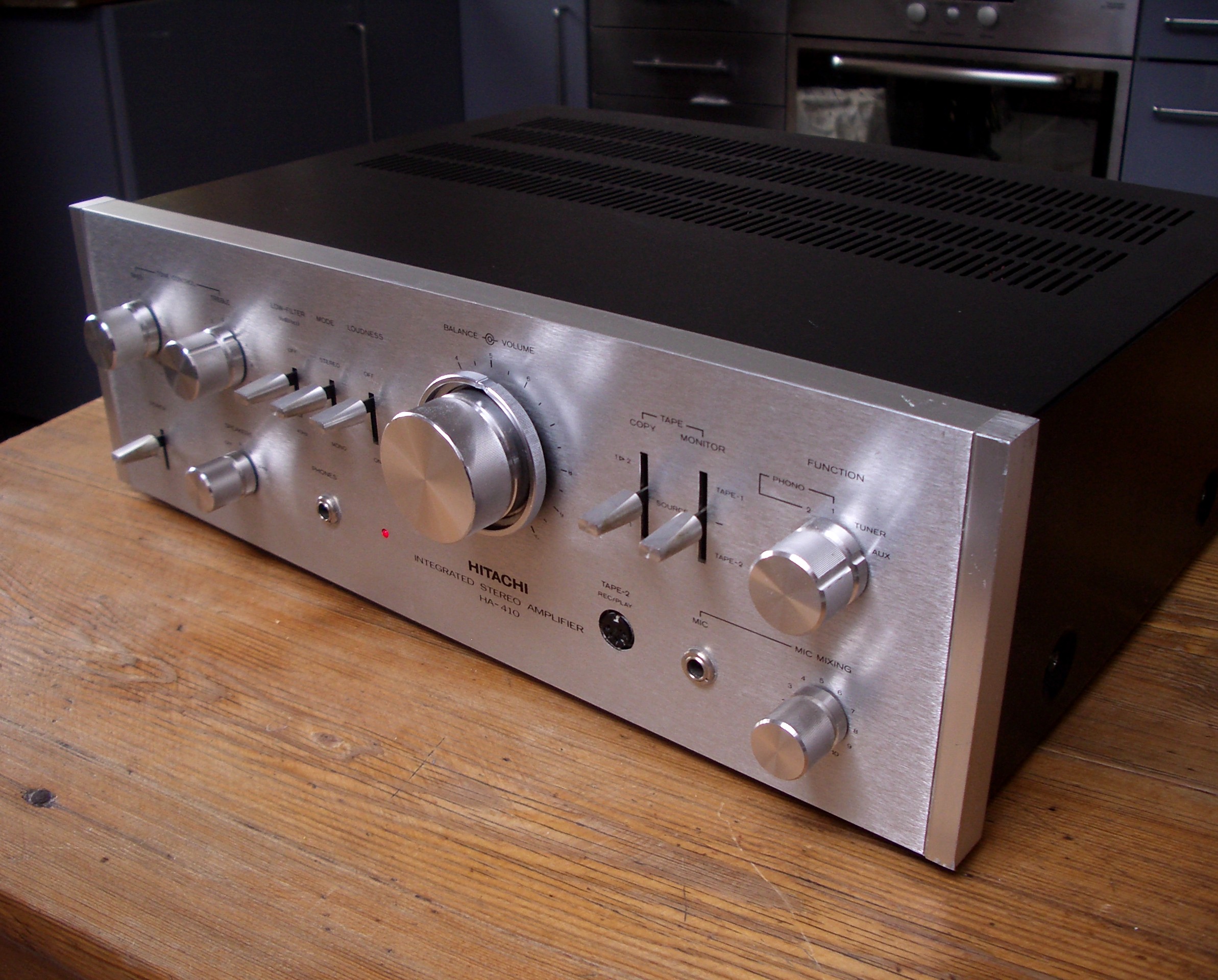 Rare vintage hitachi ha-410 amp stereo integrated amplifier | eBay