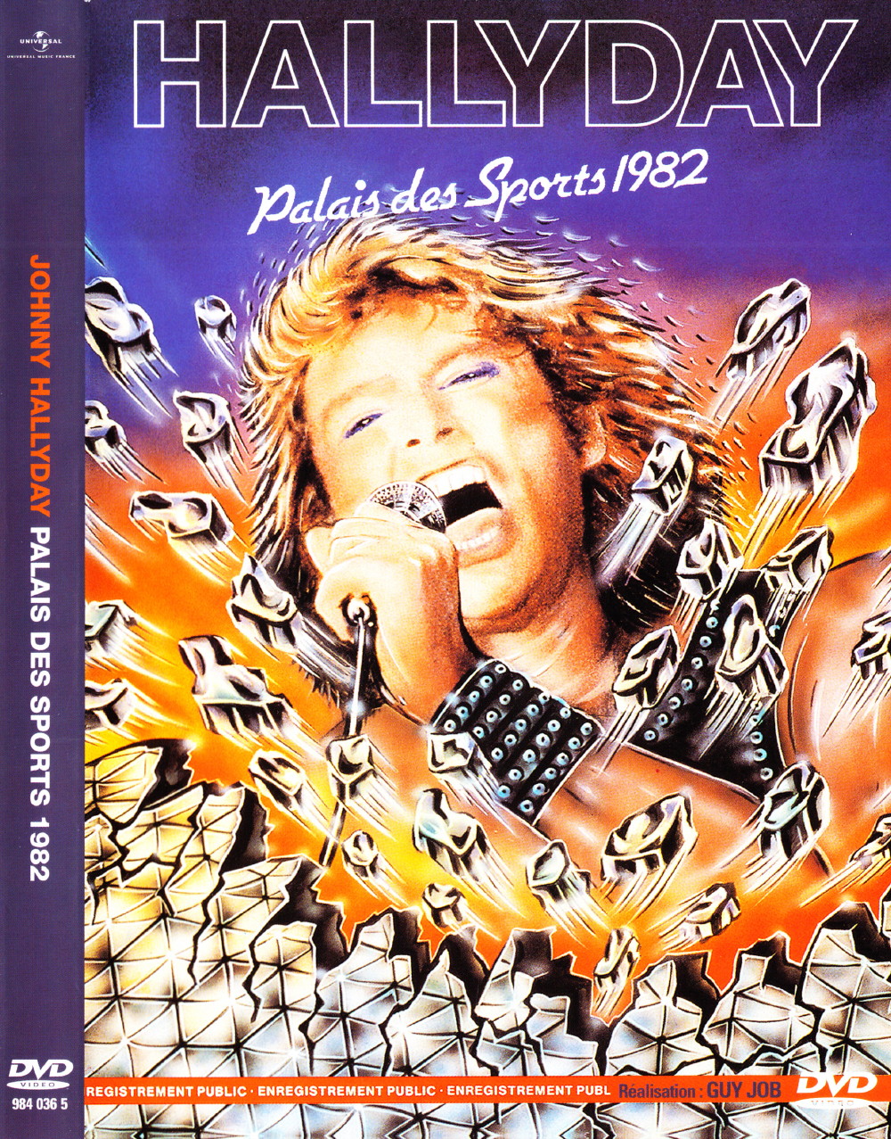 Le show Mad Max de JOHNNY HALLYDAY au Palais des Sports 1982 vu par ...