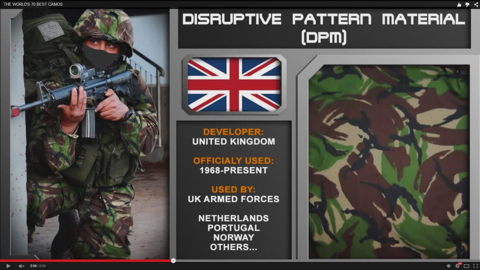 Photo dpm de l'album camouflage