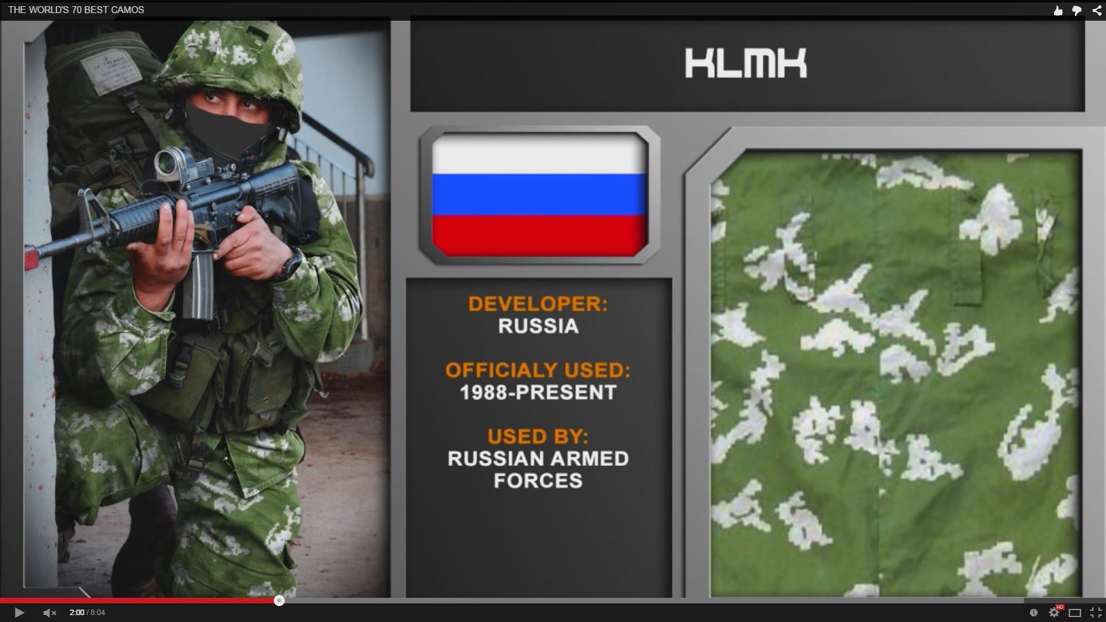 Photo klmk de l'album camouflage