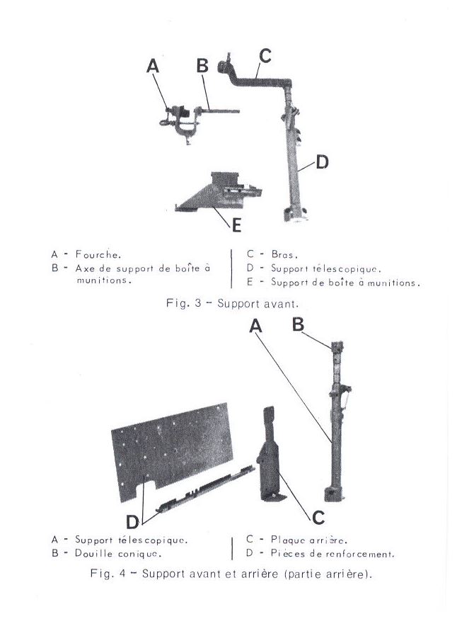 Pièce pour fixer le support d'arme Mle 53 sur jeepECHANGE - Véhicules ...