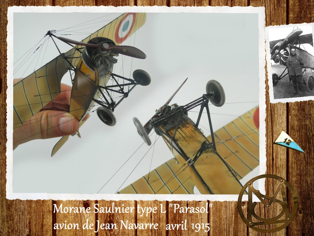 1/48 Eduard: Morane Saulnier typo L "parasol" - FORODEMODELISMO