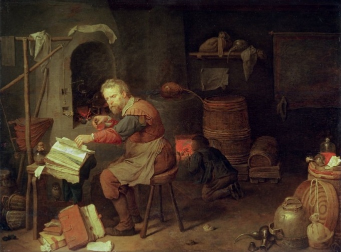 L'Alchimiste sous le regard des peintres