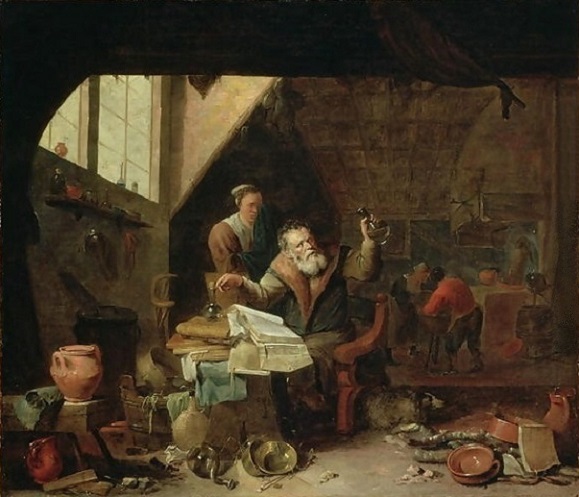 L'Alchimiste sous le regard des peintres