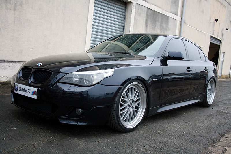 Extérieur - Machine - E60 535D Pack M de 2005 CARBONSCHWARZ | Detailing ...