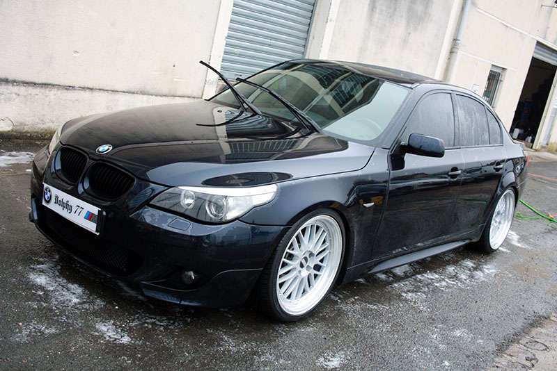 Extérieur - Machine - E60 535D Pack M de 2005 CARBONSCHWARZ | Detailing ...