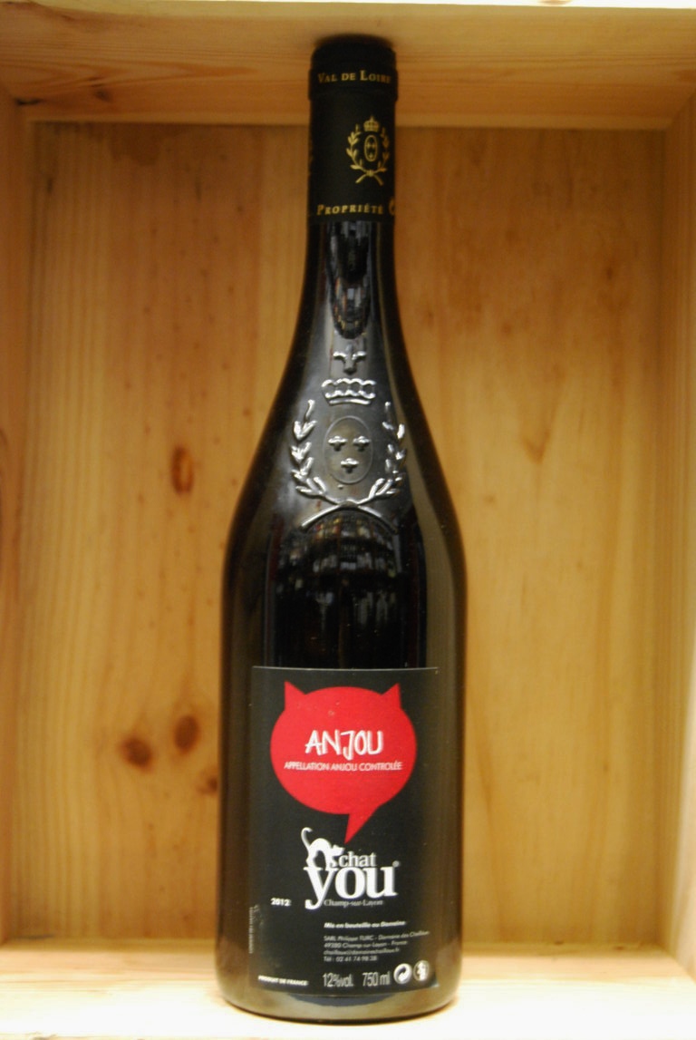 Photo AOC - Anjou - Chat You - Rouge - 2012 - 12% 75cl - MBD de l'album ...
