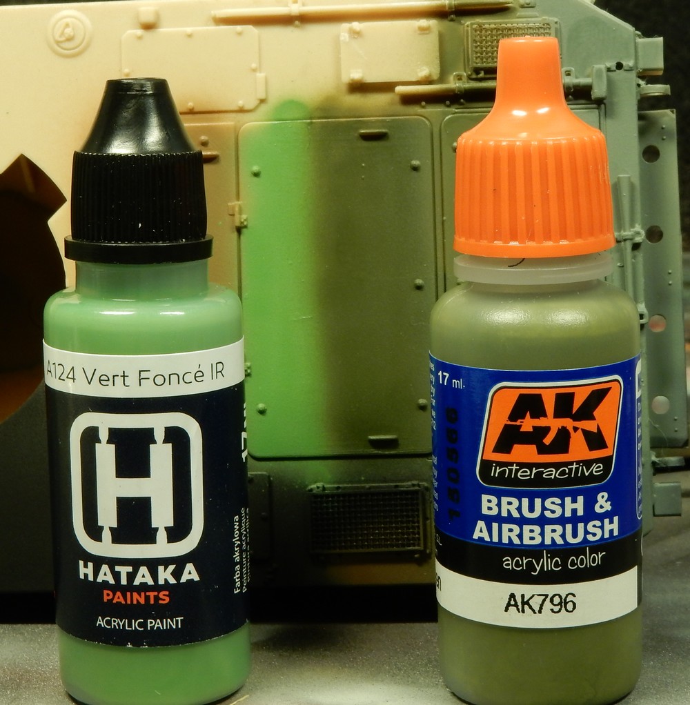 Test peinture Hataka "Modern French Army Paint Set"