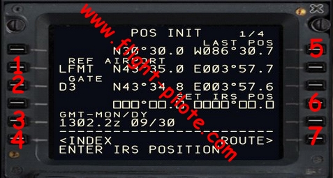 [737/747] Control Display Unit (en cours) | FlightPilote
