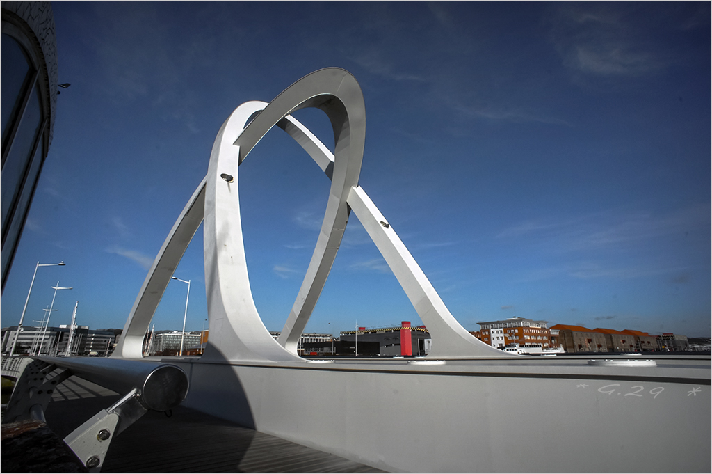 Pont mobile au Havre...