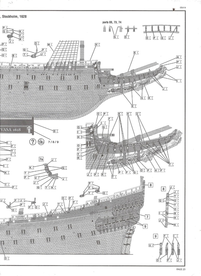 Swedish Regal Ship - Wasa ( 1628 ) --> Maquette Revell 1/150 ...