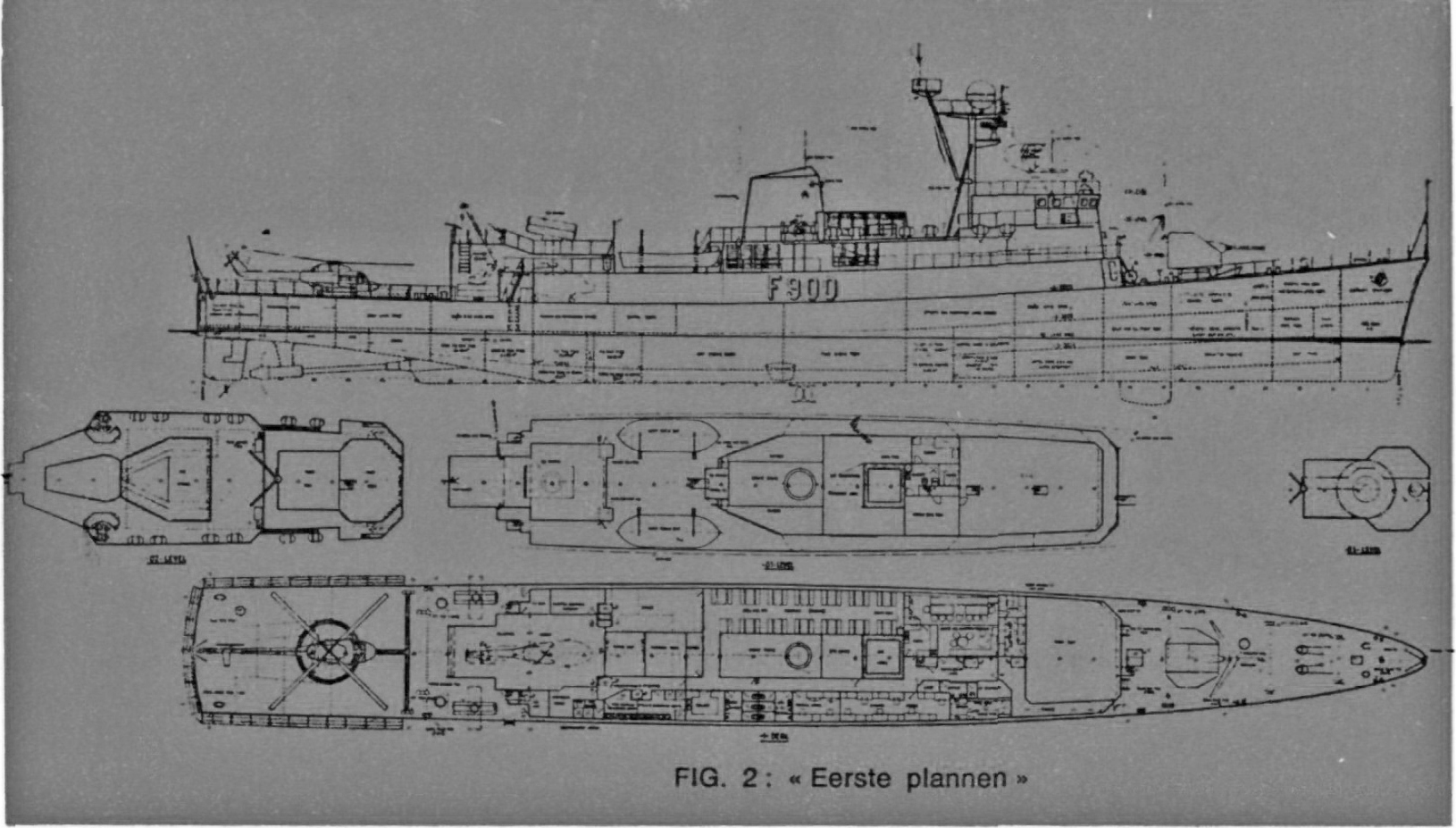 les frégates E71 : de la conception à la construction...
