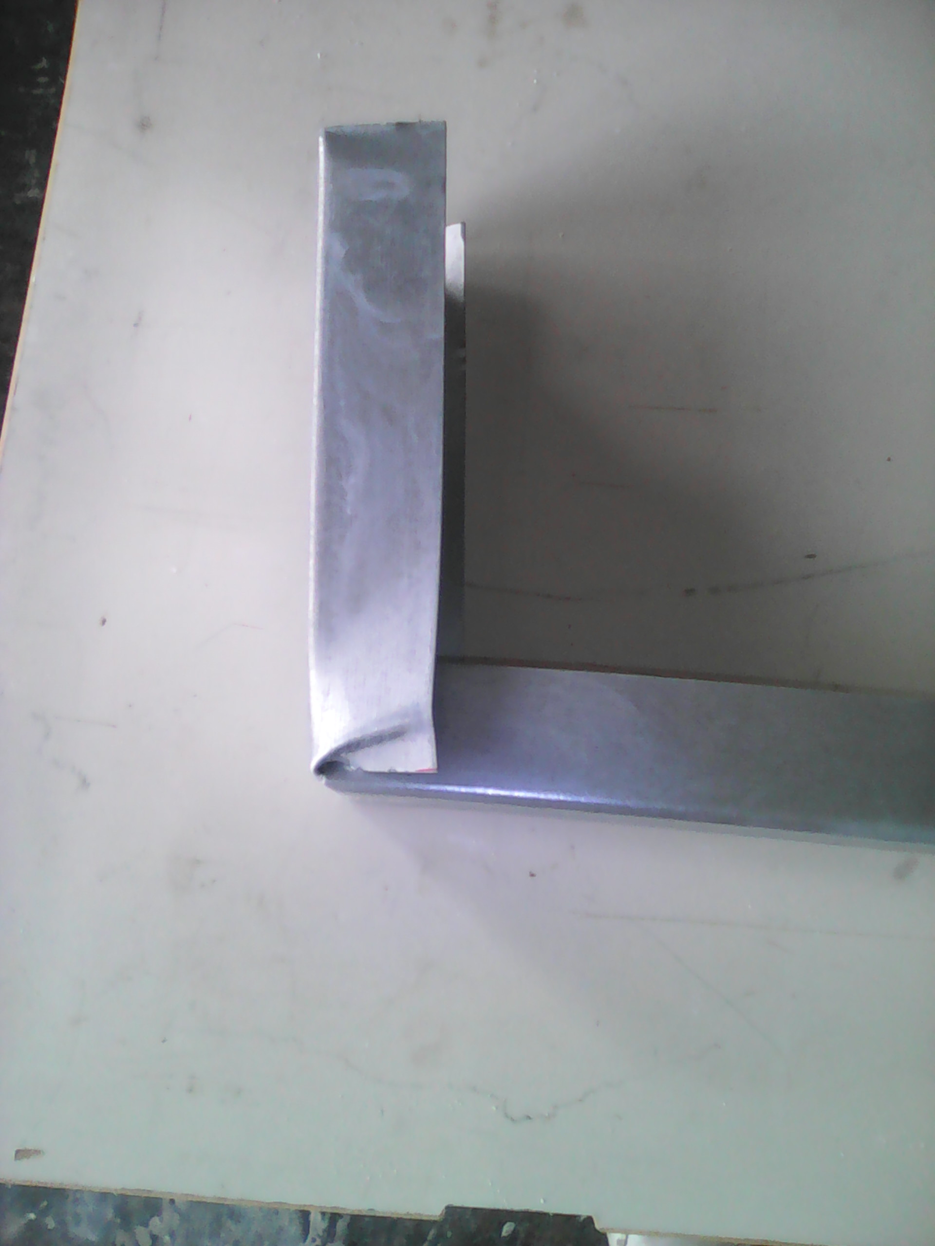 plier un rail pour BA13