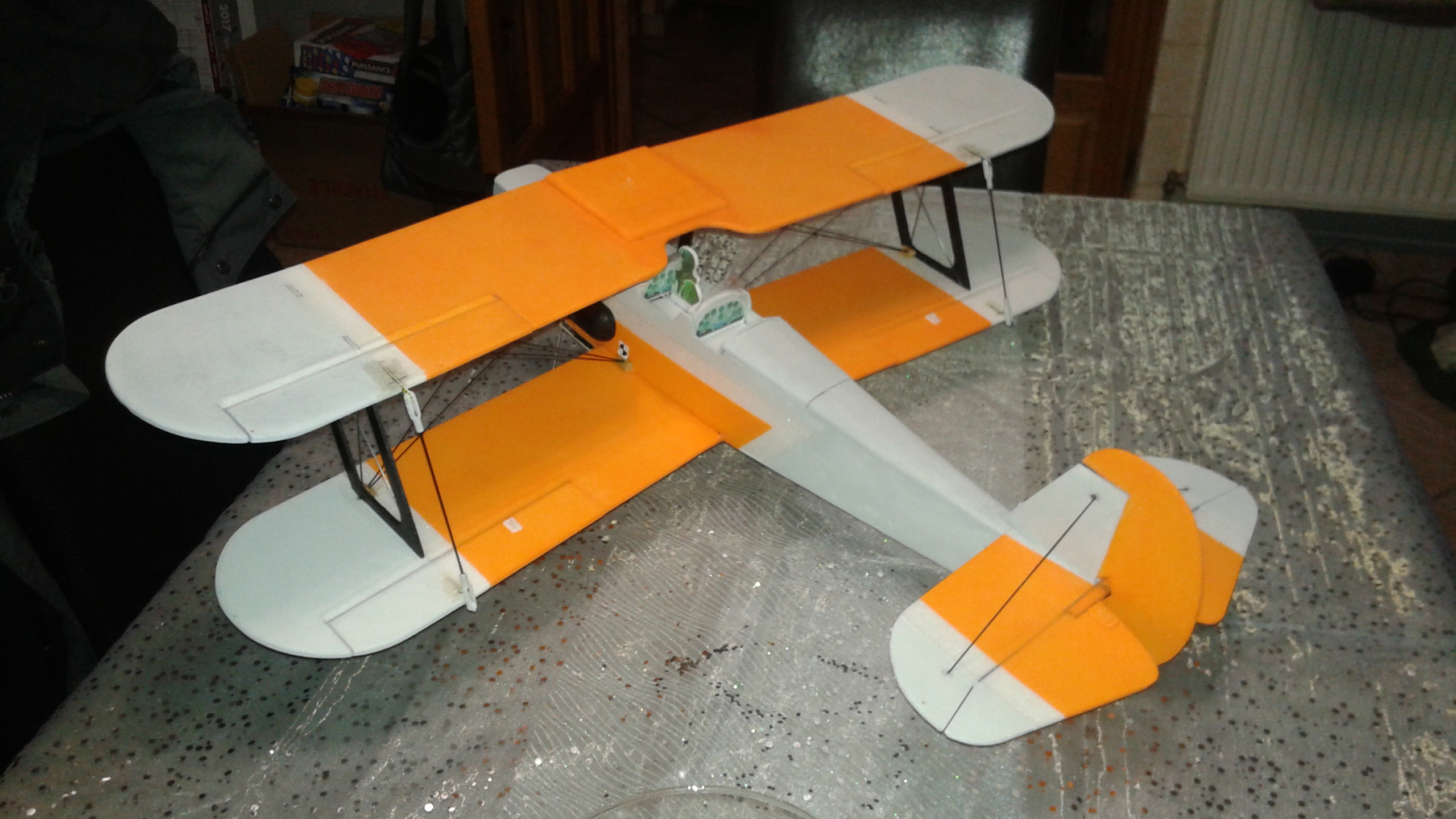 Construction d'un biplan "Stampe SV4 C" indoor/outdoor-pat62tna ...