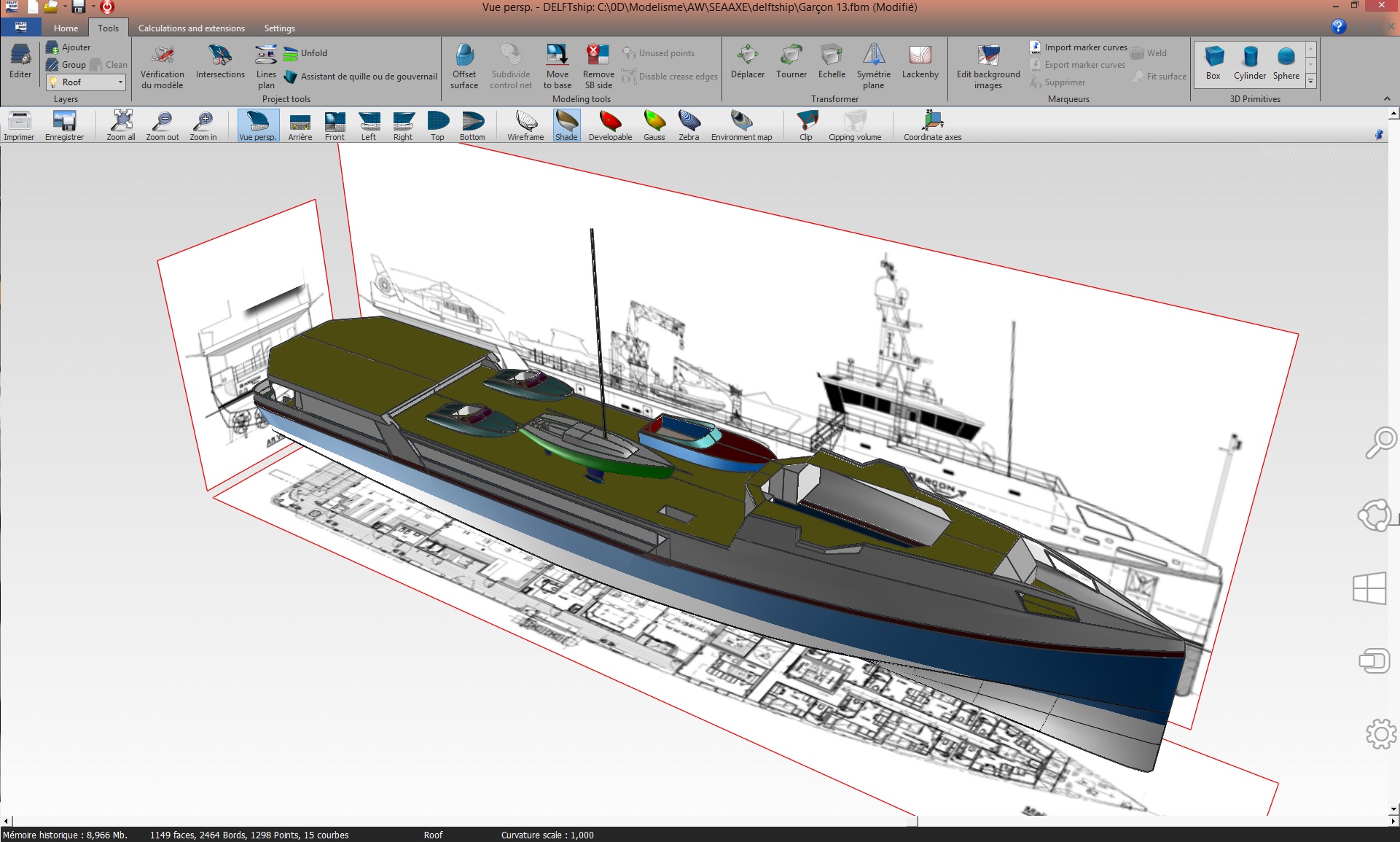 Damen SEA AXE Garçon