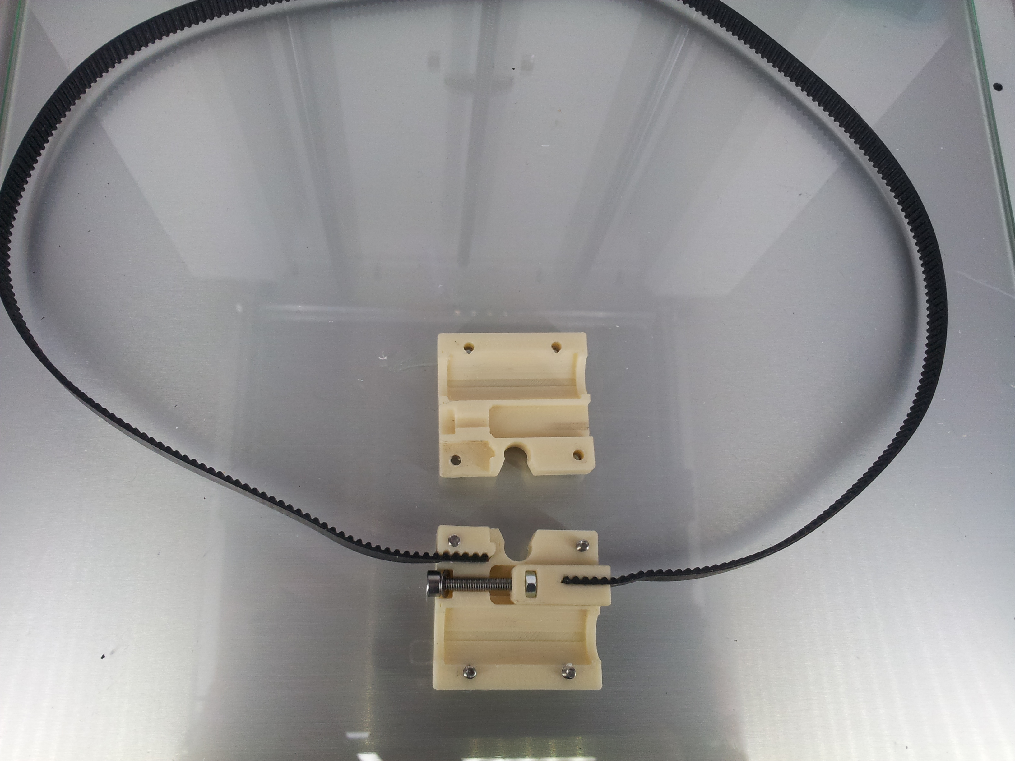 Adjustable belt tension UM2 sliding blocks - 3D Printing Forum