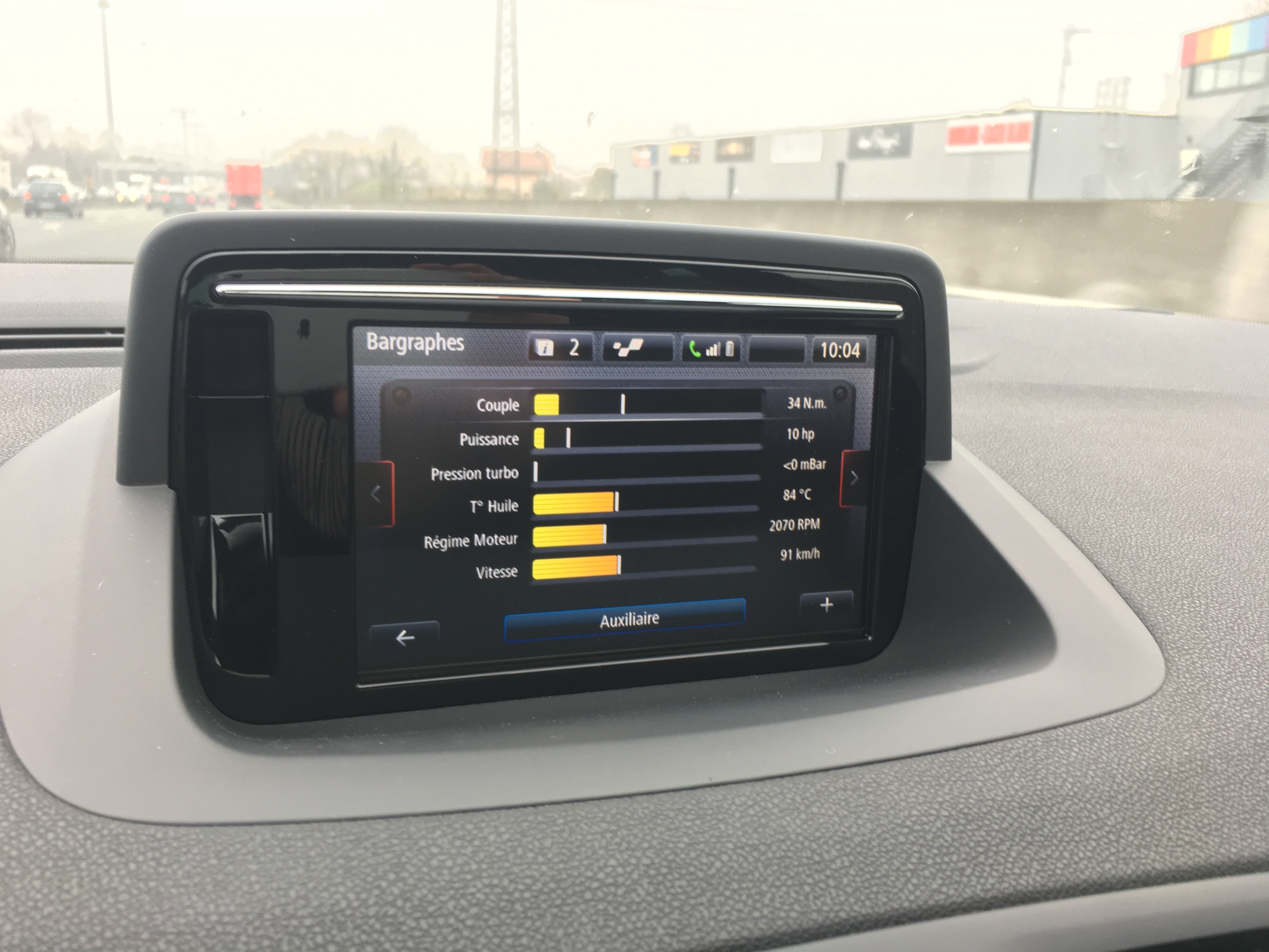 Photo RS Monitor de l'album Megane RS